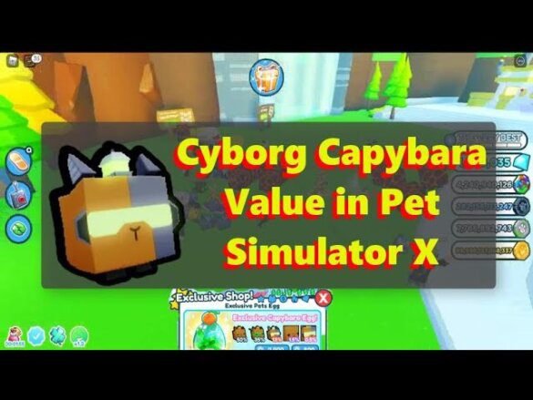 The Cyborg Capybara: A Valuable Pet Sim Experience - Baby Capybara